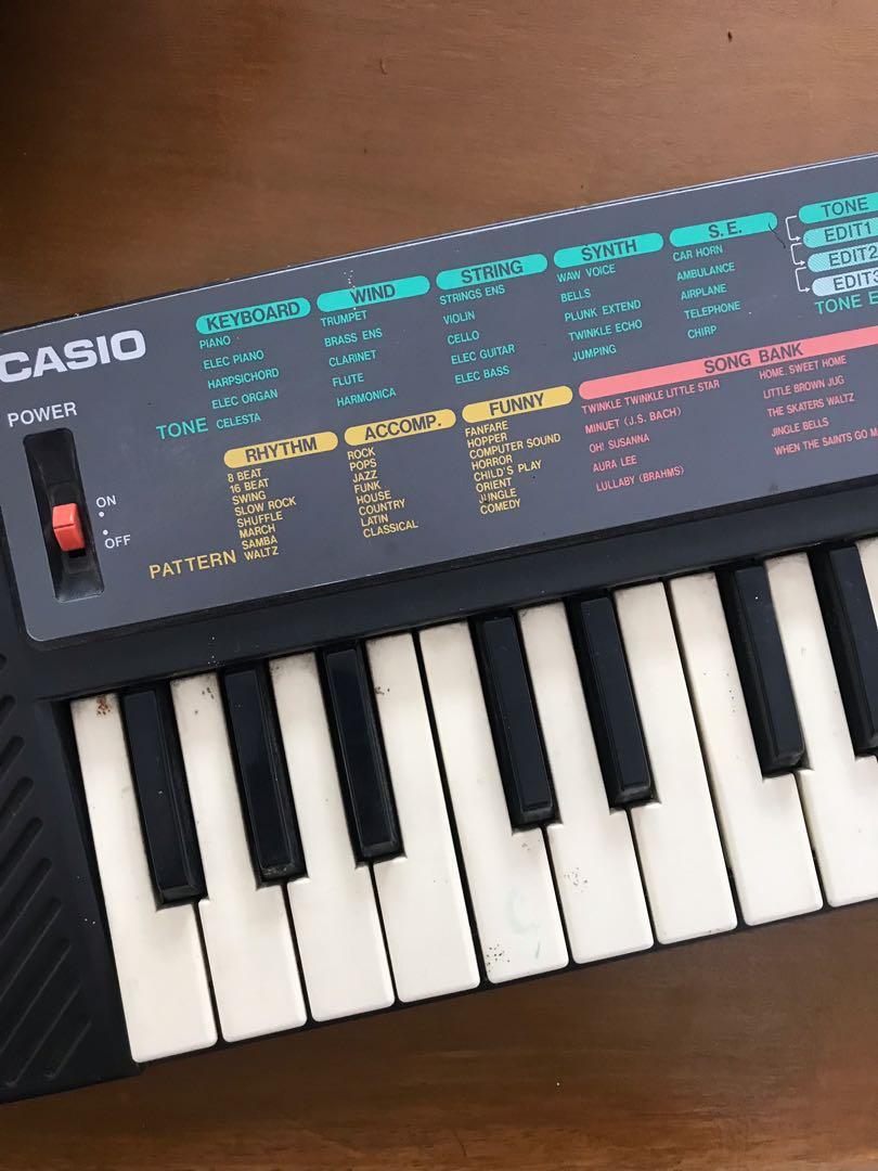 Casio SA-35 Keyboard, Hobbies & Toys, Music & Media, Musical ...