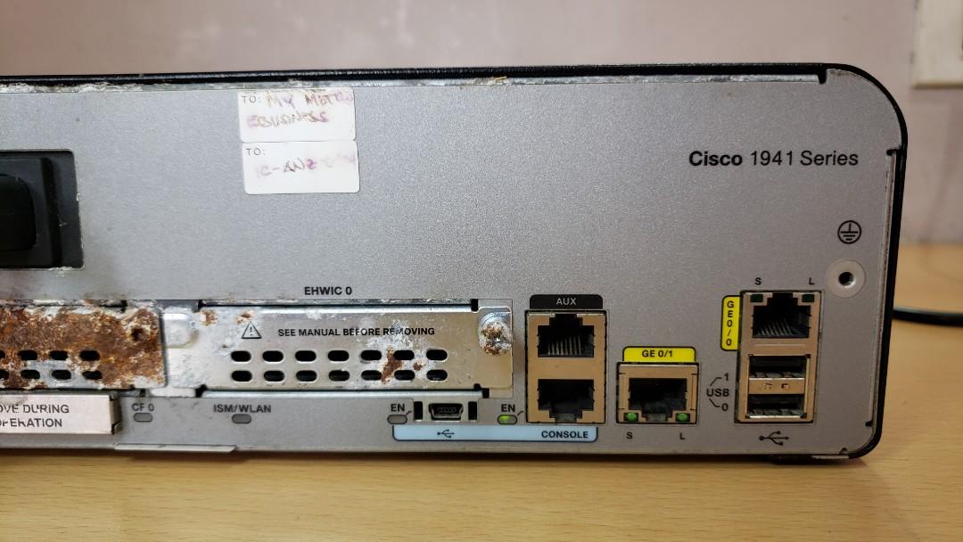 Cisco 1941 Series, Computers & Tech, Office & Business Technology on ...