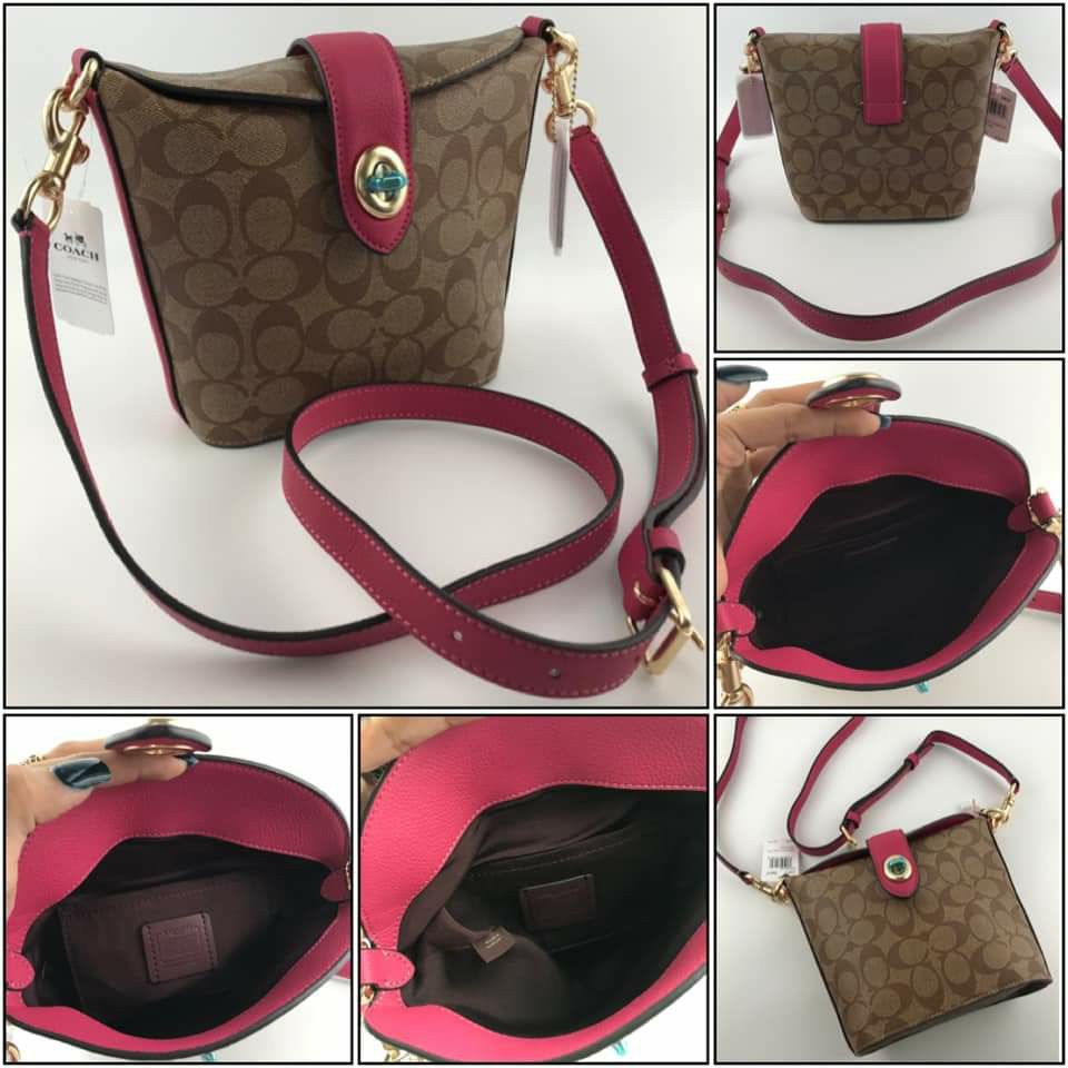 Coach Bucket Crossbody, Women's Fashion, Bags & Wallets, Cross-body ...
