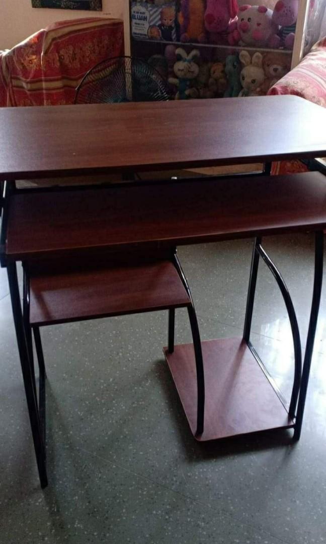 Computer Table small size, Furniture & Home Living, Furniture, Tables ...