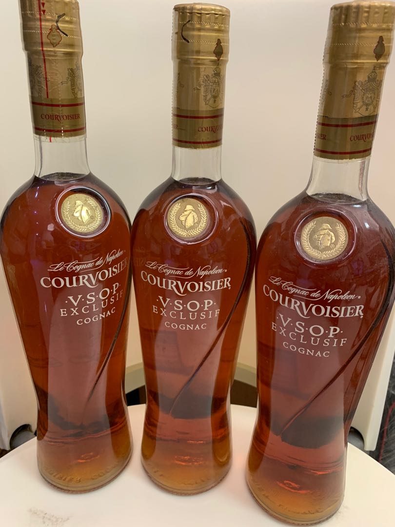 COURVOISIER VSOP exclusif Cognac 70cl 700ml, 嘢食 & 嘢飲, 酒精飲料 - Carousell