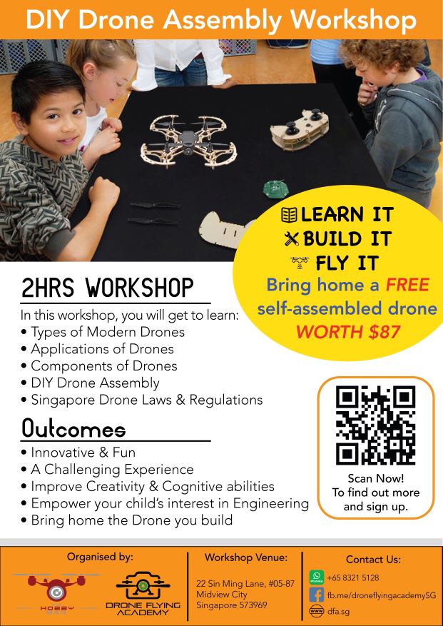 DIY Drone Assembly Workshop, Learning & Enrichment, Workshops on Carousell