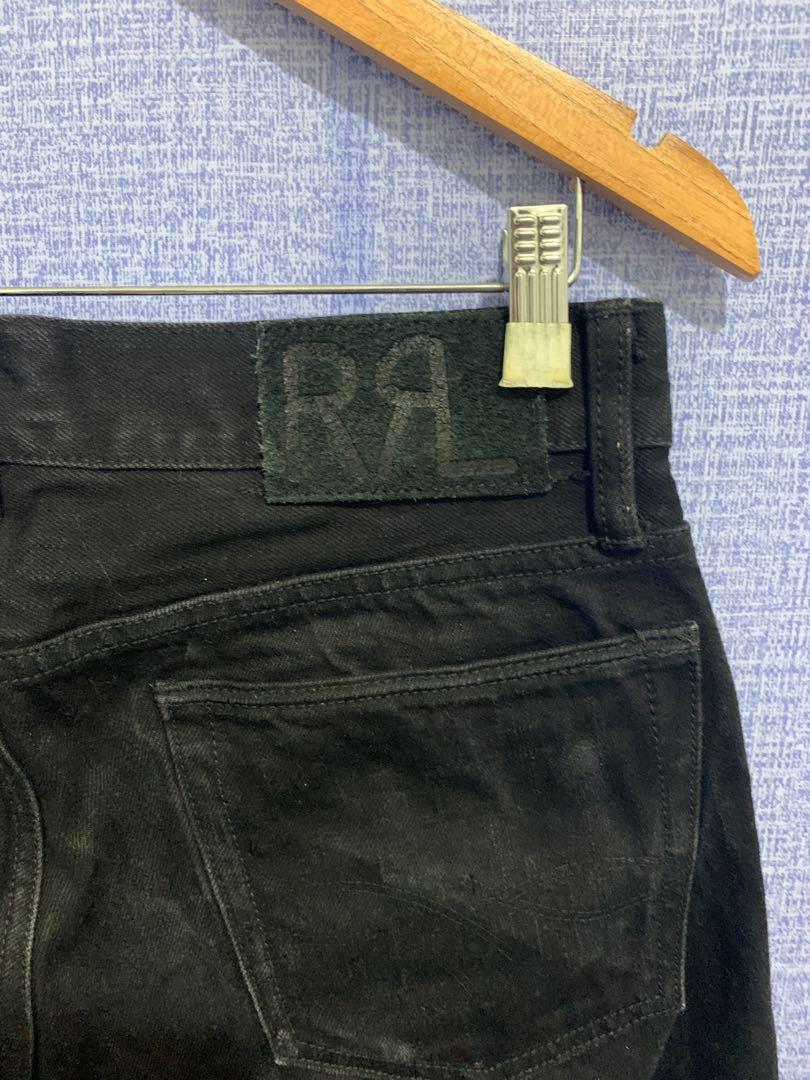 Double RL (RRL) shuttle woven Selvedge Denim jeans (fits 31-32), Men's ...