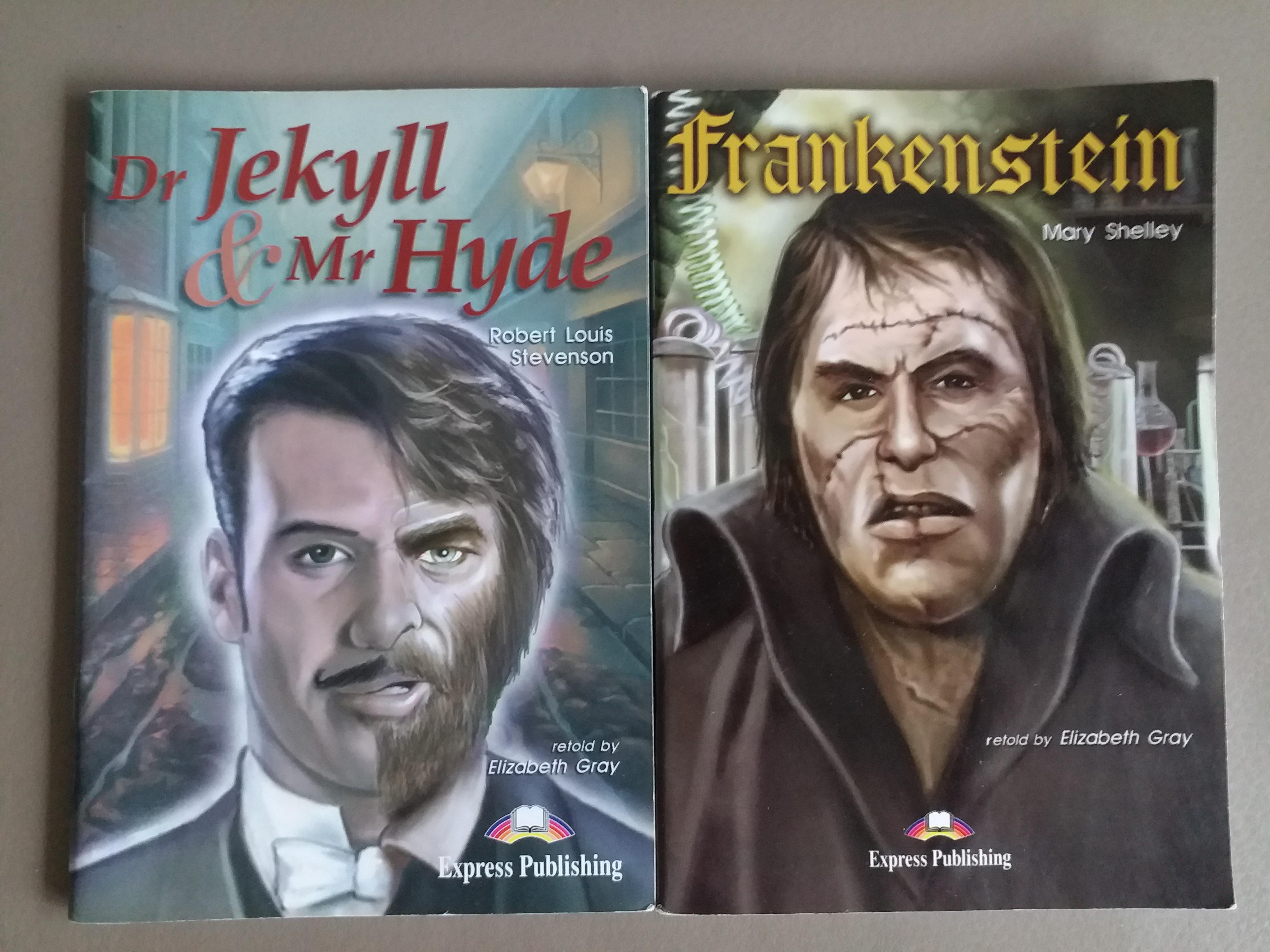 Dr. Jekyll & Mr. Hyde / Frankenstein, 興趣及遊戲, 書本 & 文具, 小朋友書 - Carousell