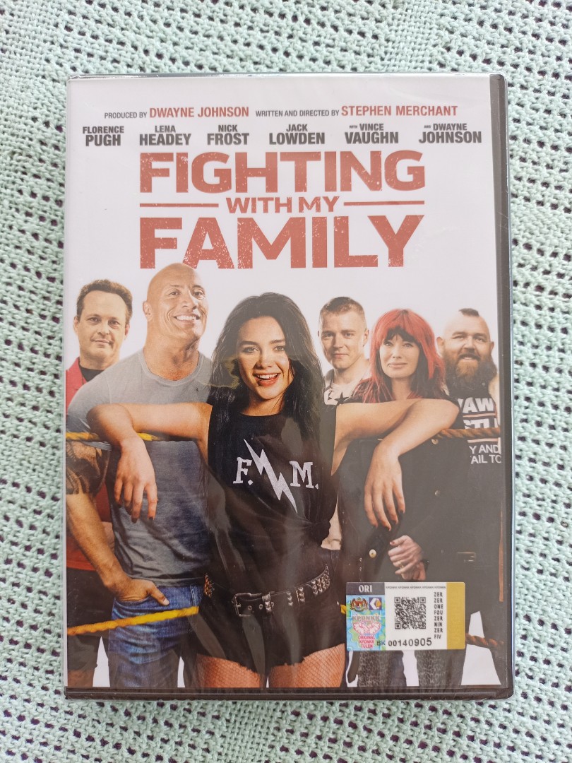DVD Fighting With My Family, Hobbies & Toys, Music & Media, CDs & DVDs ...
