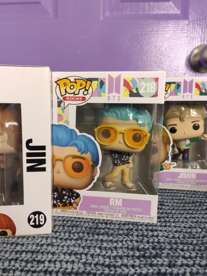 DYNAMITE BTS Funko Pop - "RM" (comes with protector), Hobbies & Toys ...