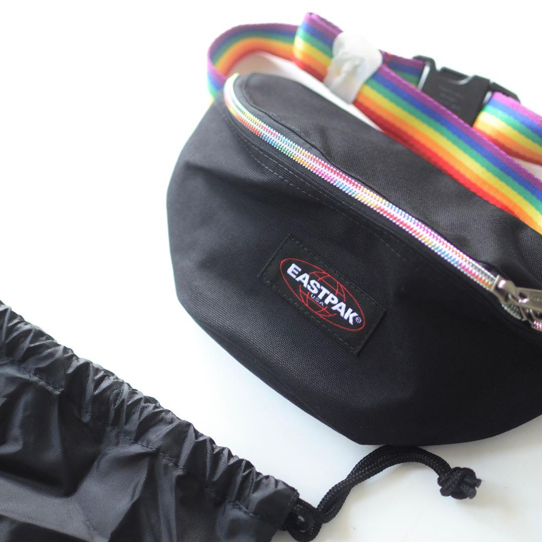 Eastpak, Limited Edition Rainbow Springer Bum Bag x Ilga, Fesyen Pria ...