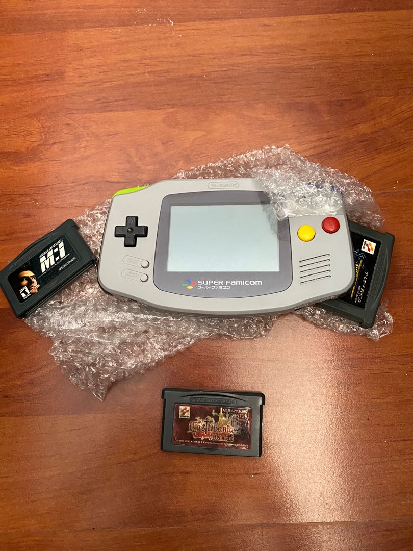 Gameboy Advanced (Super Famicom Version), Video Gaming, Video Game ...