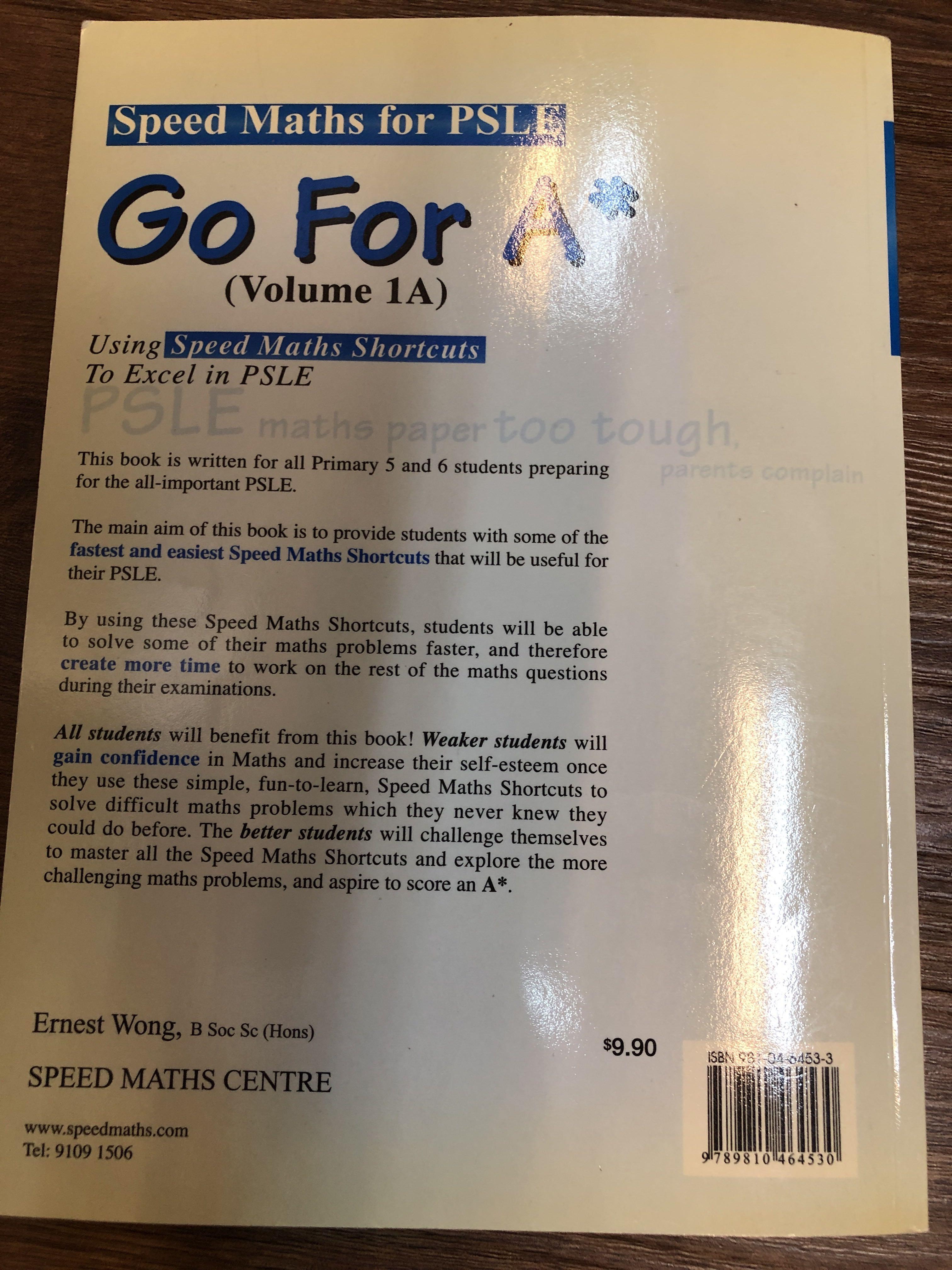Go for A star Speed Mathematics (Maths) for PSLE assessment, Hobbies ...