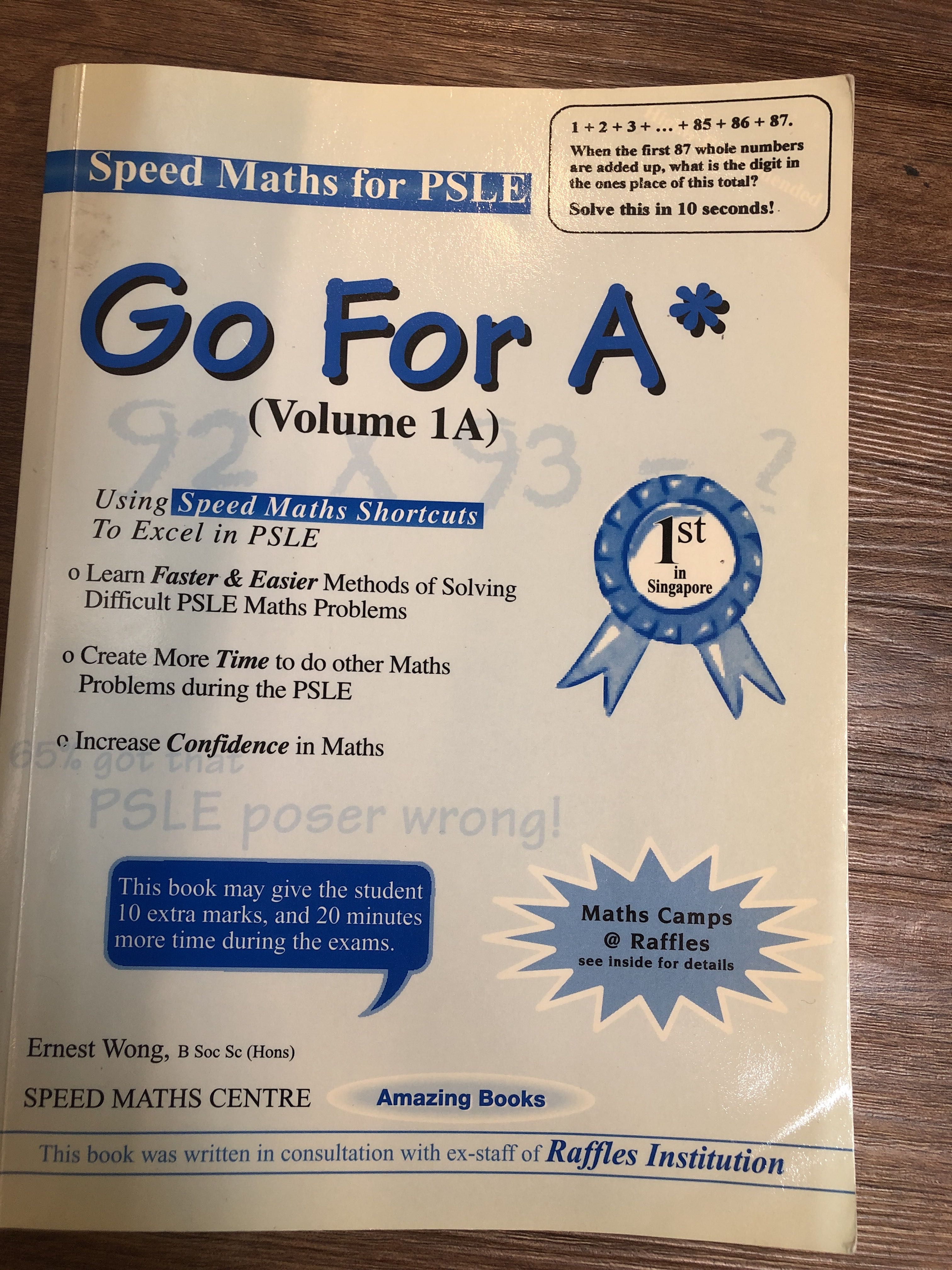 Go for A star Speed Mathematics (Maths) for PSLE assessment, Hobbies ...