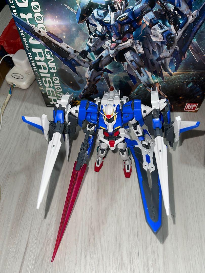 MG built kit Gundam 00 + XN Raiser, Hobbies & Toys, Toys & Games on ...
