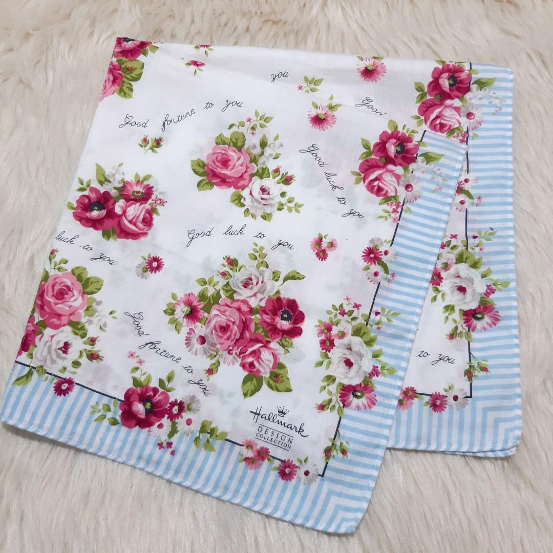 HALLMARK DESIGN COLLECTION HANDKERCHIEF, Women's Fashion, Watches ...