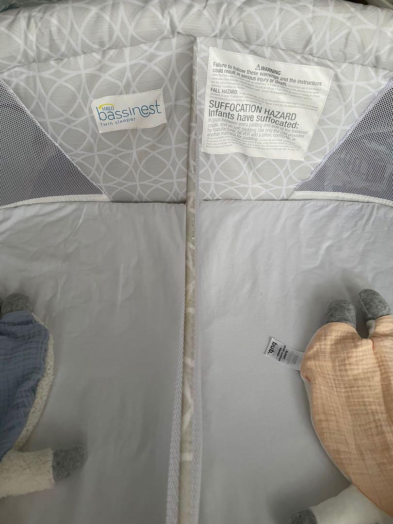 Halo bassinet twin cot (baby crib), Babies & Kids, Baby Nursery & Kids ...