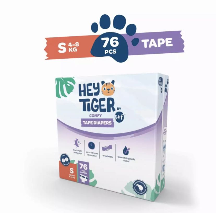 Hey Tiger Diapers, Babies & Kids, Bathing & Changing, Diapers & Baby ...