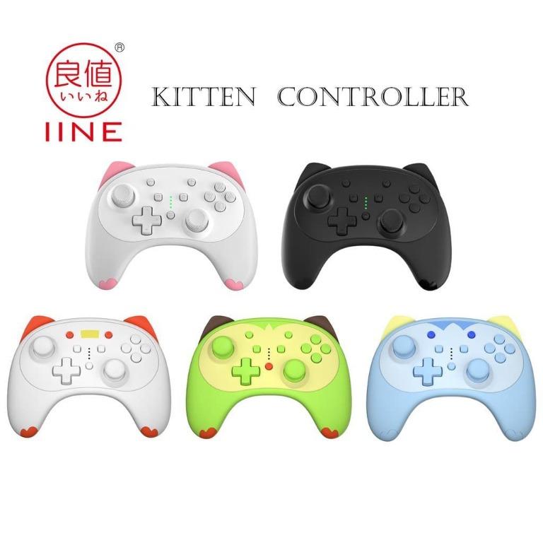 IINE Kitten Wireless Controller Small Size Controller for Nintendo ...