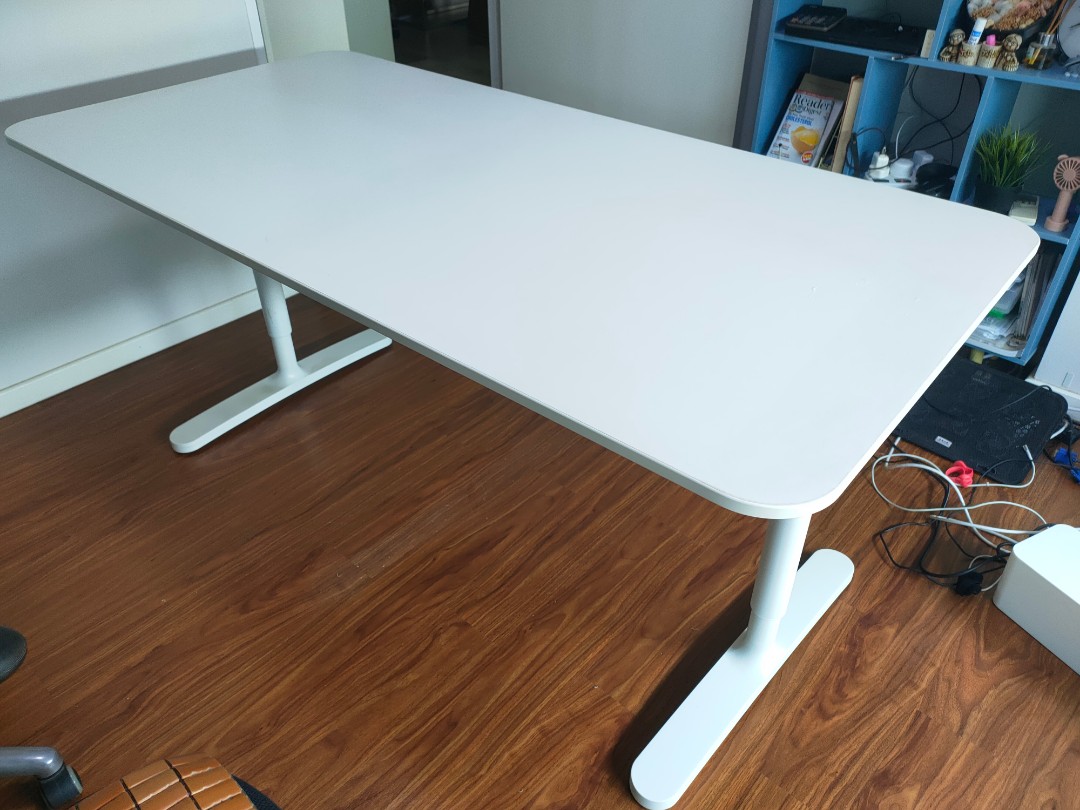 Ikea Bekant Study Table, Furniture & Home Living, Furniture, Tables ...