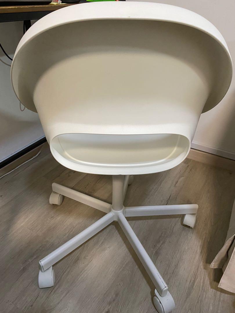 IKEA Chair - Loberget/Blyskar (White), Furniture & Home Living ...