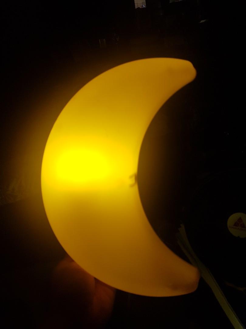 Ikea Moon Lamp, Furniture & Home Living, Lighting & Fans, Lighting on ...