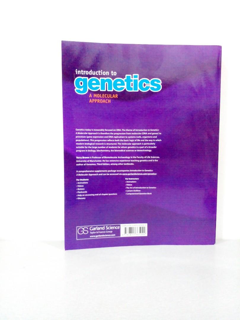Introduction Genetics A Molecular Approach, Hobbies & Toys, Books ...