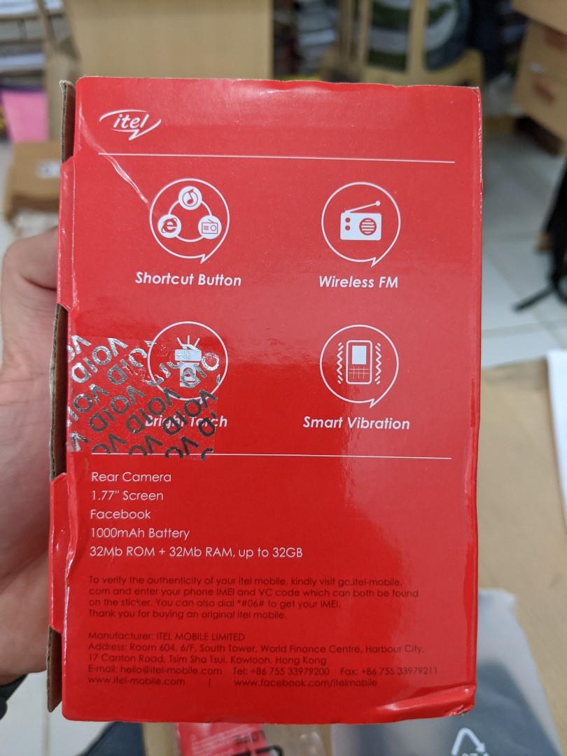 Itel 2173 Basic Phone with GPRS Internet Facebook Bluetooth Media ...