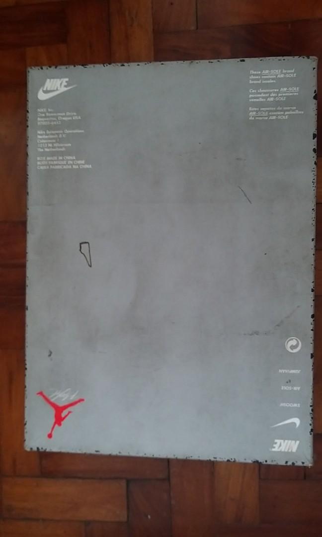 Jordan 4 2012 Box only, Men's Fashion, Footwear, Sneakers on Carousell