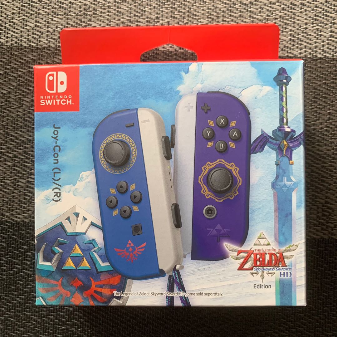 Joy-Con Controller (The Legend of Zelda: Skyward Sword HD Edition ...