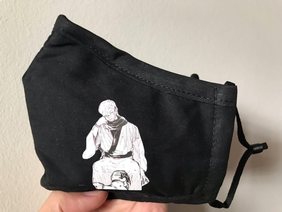 Jujutsu Kaisen Reusable Face Mask(Adjustable) Sukuna, Health ...