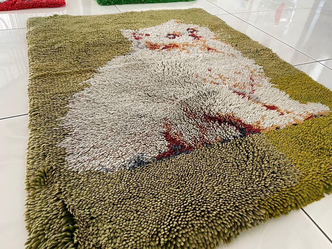 Karpet kucing homemade jarang pakai, Perabotan Rumah di Carousell