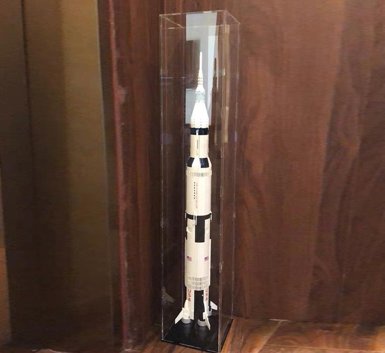 Lego Display case for LEGO 21309 NASA Apollo Saturn V, Hobbies & Toys ...