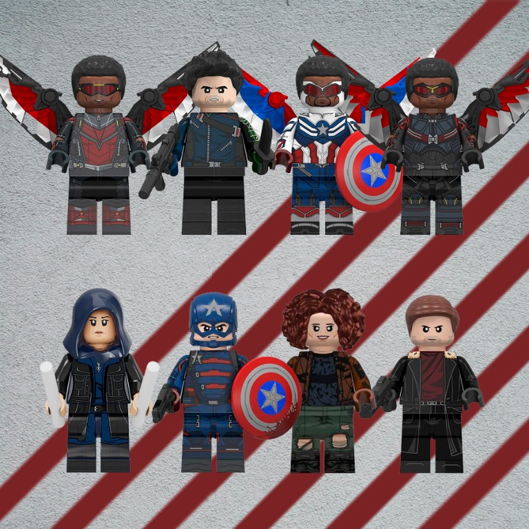 Lego Falcon Marvel Winter Soldier