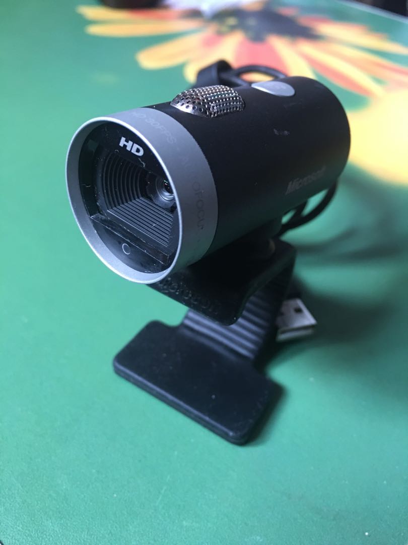 Microsoft LifeCam Cinema Model 1393 HD 720p Webcam 網路攝影機, 電腦＆科技, 電腦周邊及 ...