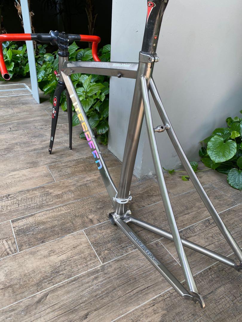 Litespeed- vortex titanium frame., Sports Equipment, Bicycles & Parts ...