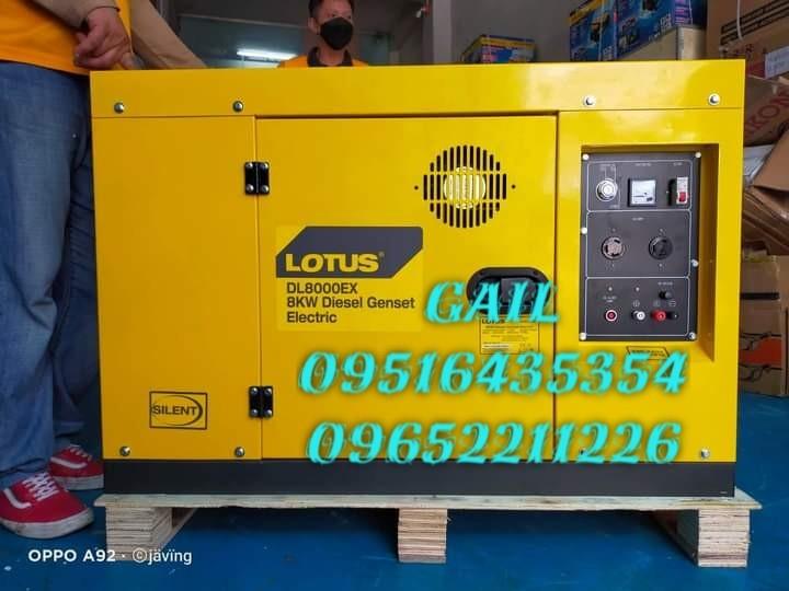 LOTUS 8kw / 8kva Silent Type Diesel Diesel Generator Set - 100% copper ...