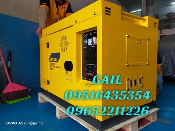 LOTUS 8kw / 8kva Silent Type Diesel Diesel Generator Set - 100% copper ...
