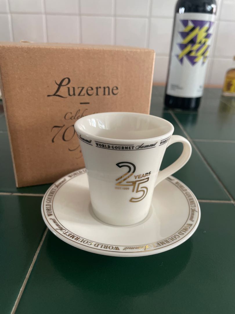 Luzerne Espresso Cup & Saucer, Furniture & Home Living, Kitchenware ...