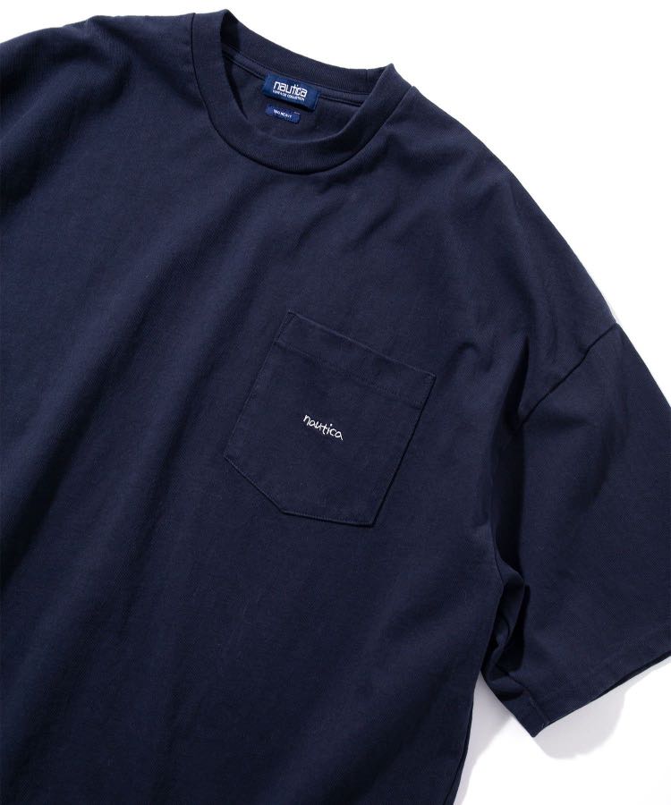 全新日本Nautica Japan Too Heavy Pocket Tee, 男裝, 外套及戶外衣服 - Carousell