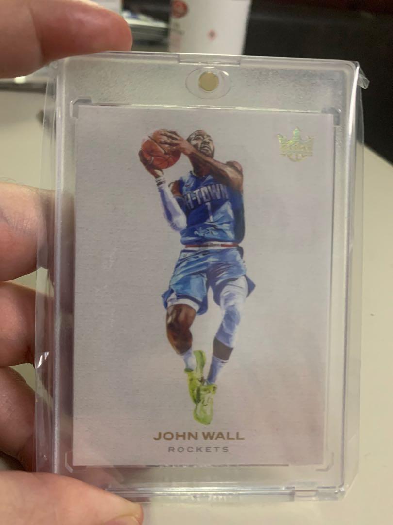 NBA Cards John Wall Blank Slate, Hobbies & Toys, Toys & Games on Carousell
