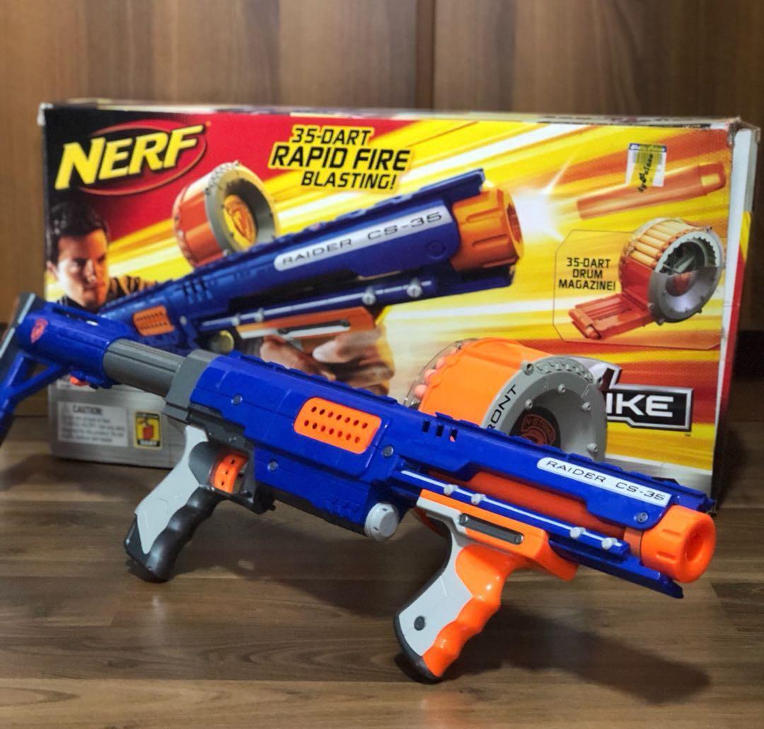 Nerf Gun Raider CS-35, Hobbies & Toys, Toys & Games on Carousell