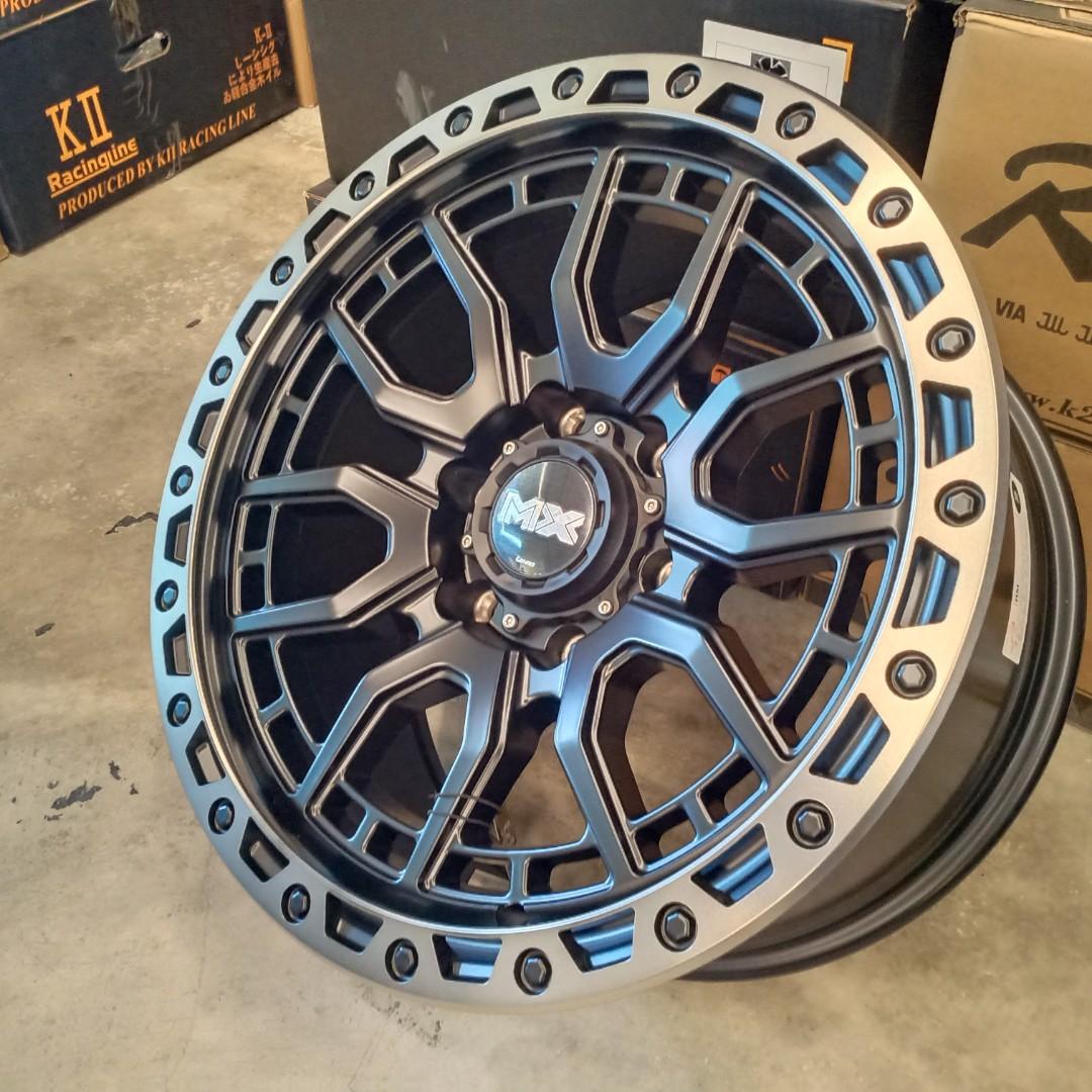 NEW SPORT RIM 18 INCH ORI LENSO MAX AMURO HILUX FORD RANGER TRITON DMAX ...