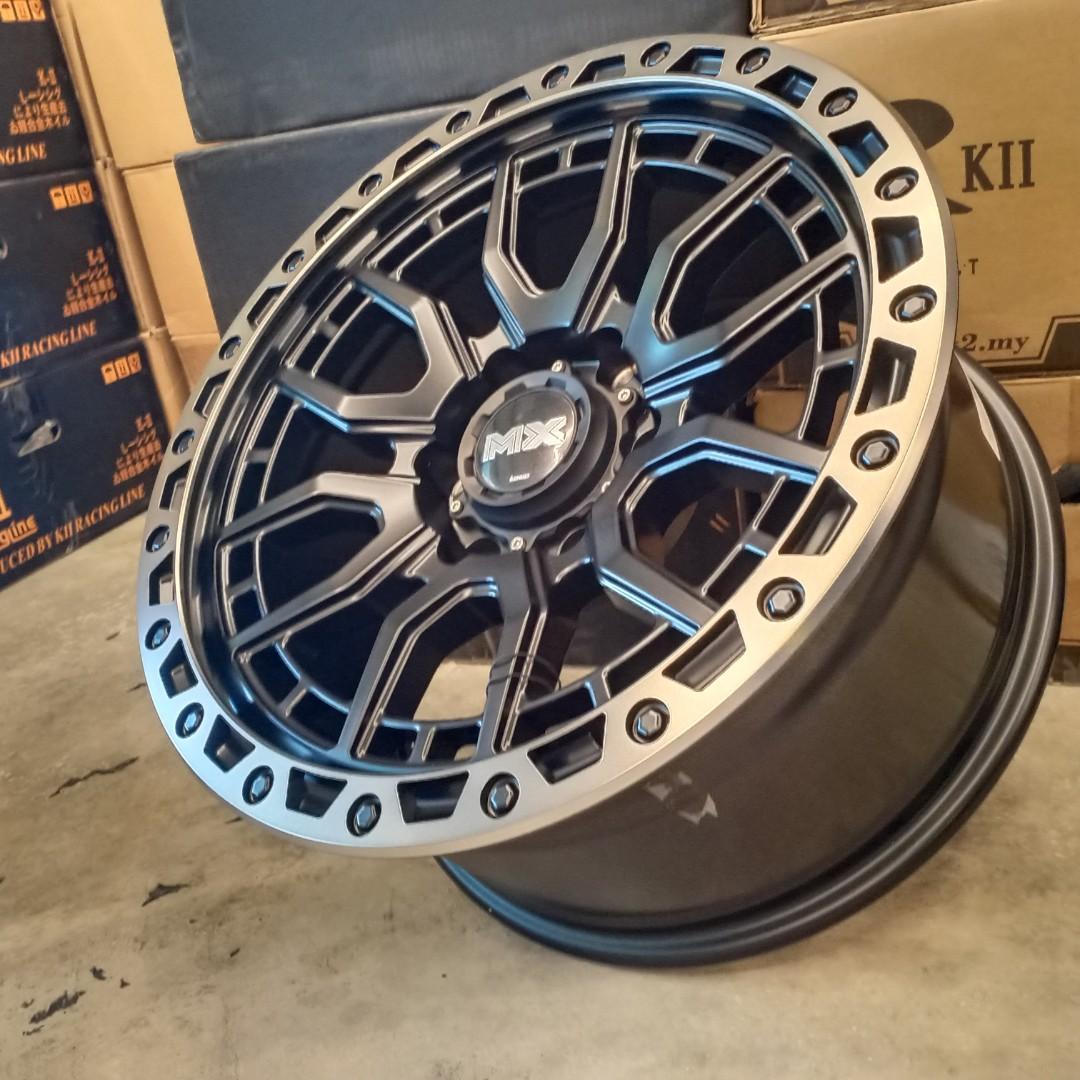 NEW SPORT RIM 18 INCH ORI LENSO MAX AMURO HILUX FORD RANGER TRITON DMAX ...