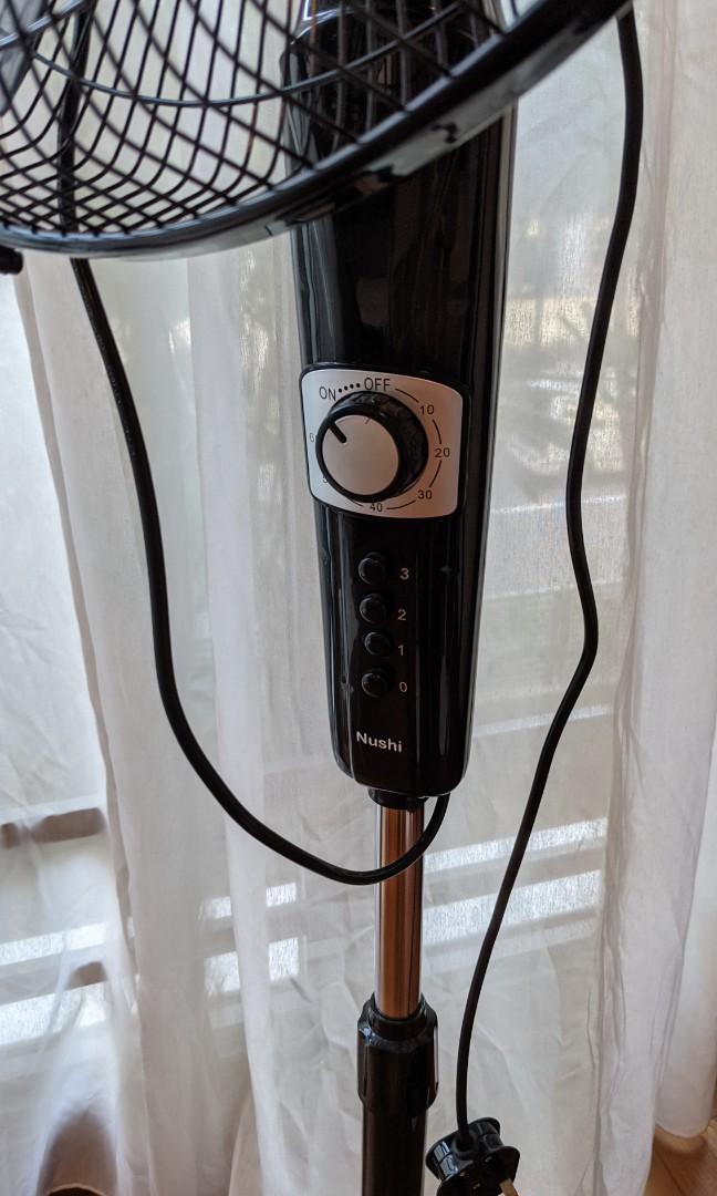 Nushi 16" standing fan, TV & Home Appliances, Air Conditioners ...
