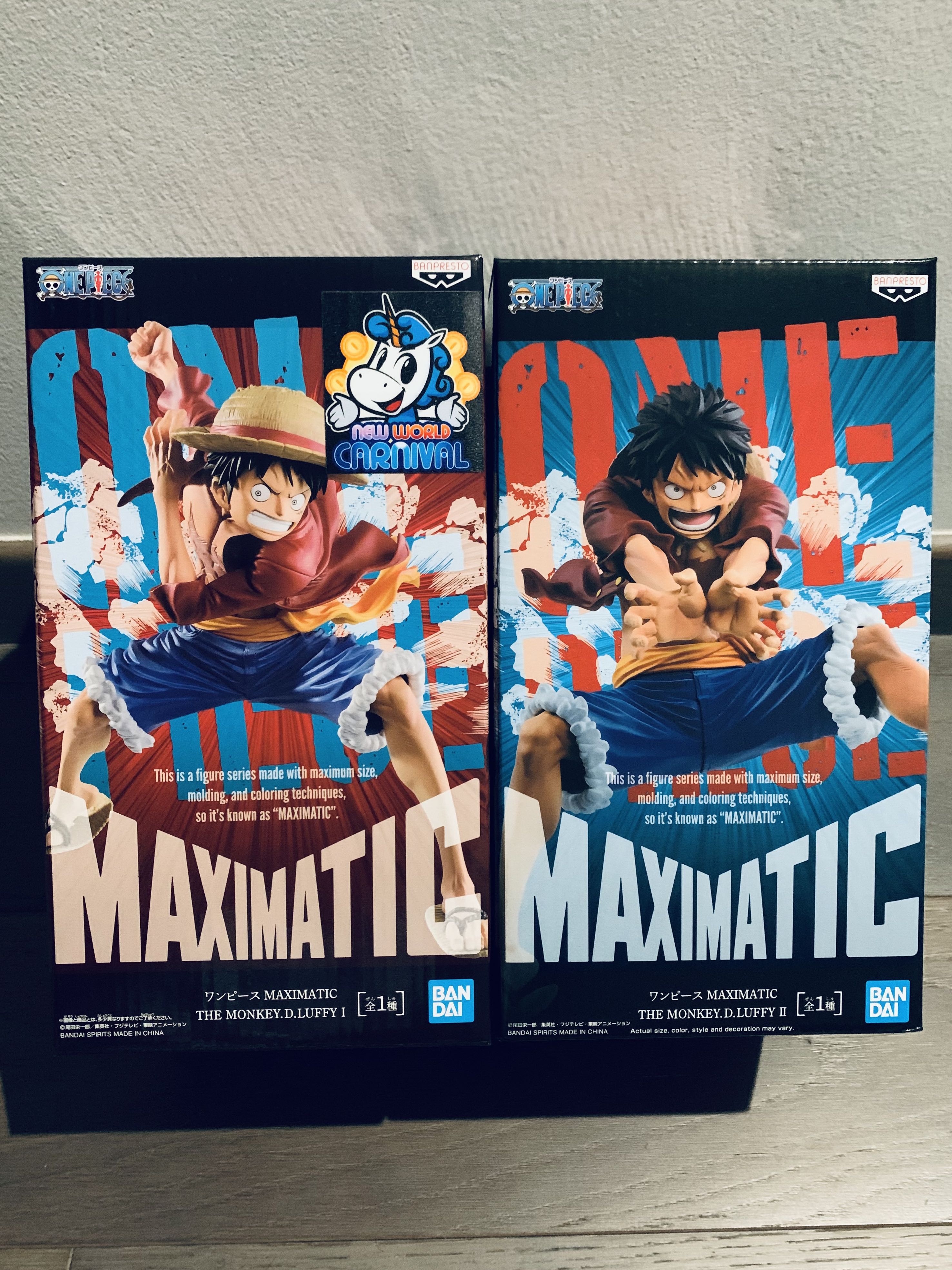 One Piece - Maximatic The Monkey.D.Luffy I & II, Hobbies & Toys, Toys ...