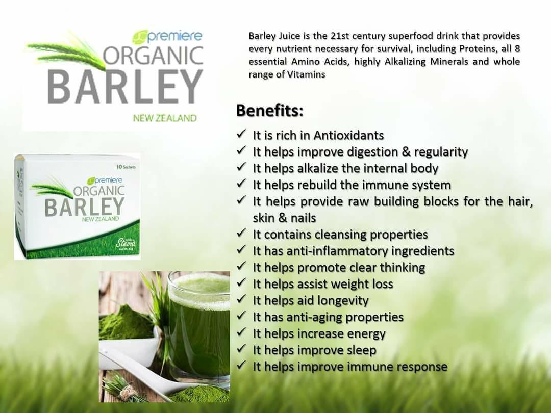 Organic Barley Juice, Health & Nutrition, Health Supplements, Health ...