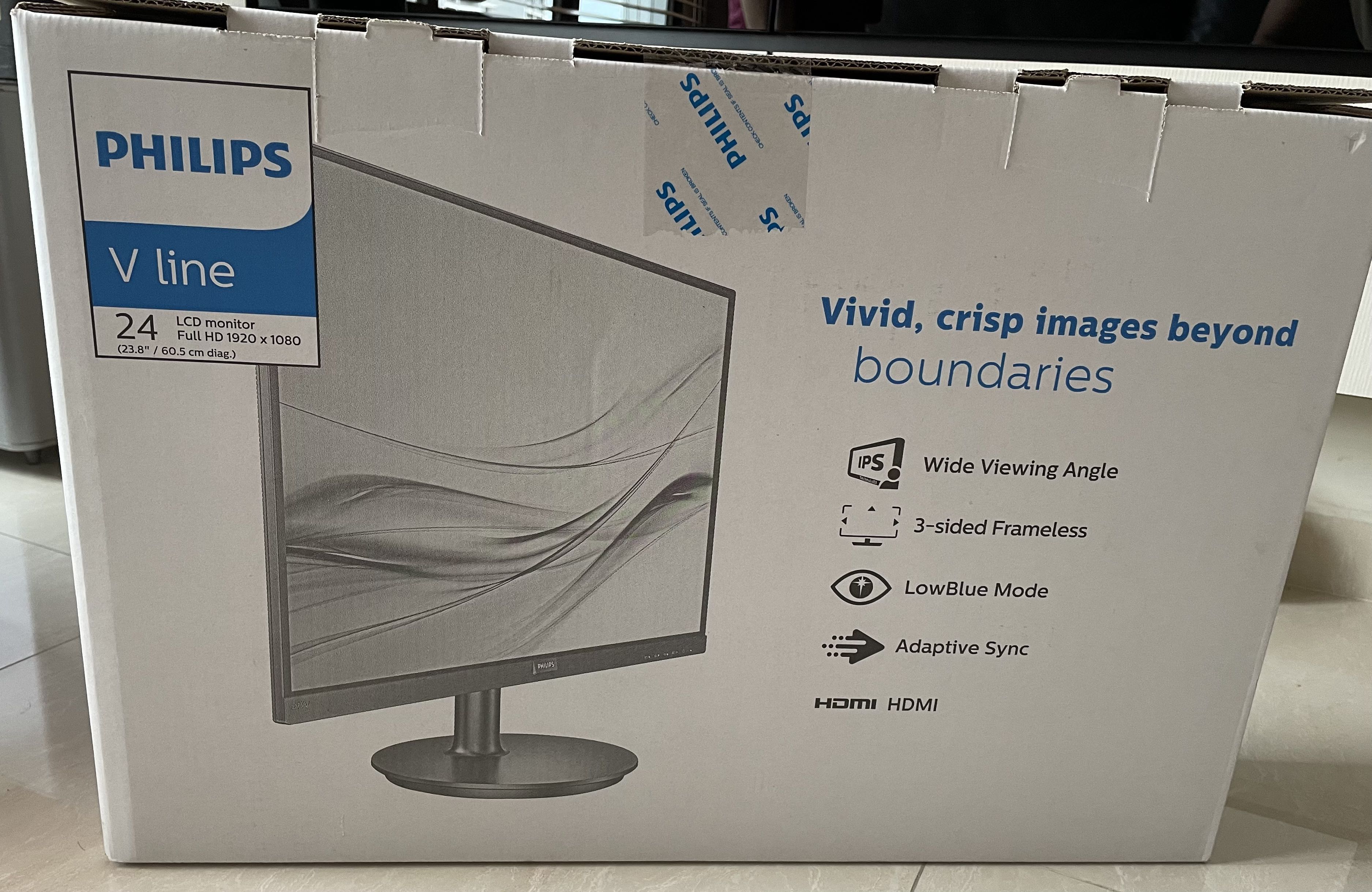 Philips V line 24 inch monitor, Computers & Tech, Parts & Accessories ...