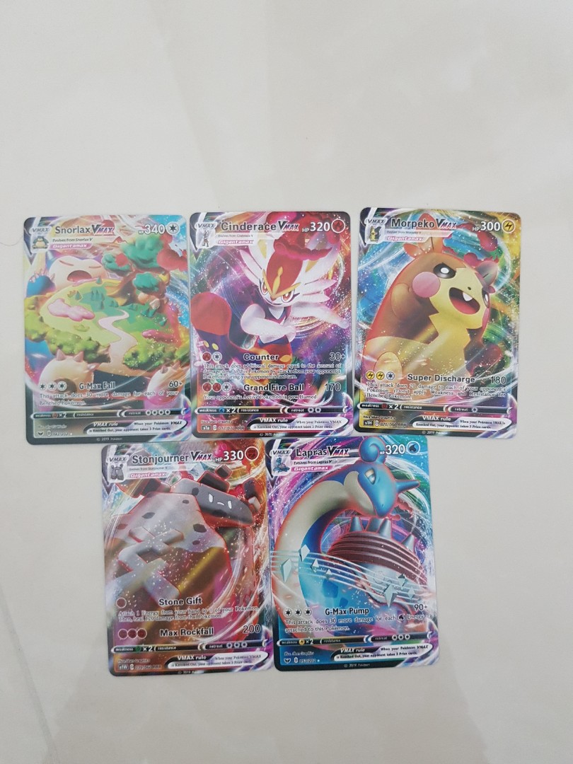 Pokemon Card LEGENDARY VMAX, Hobbies & Toys, Toys & Games on Carousell