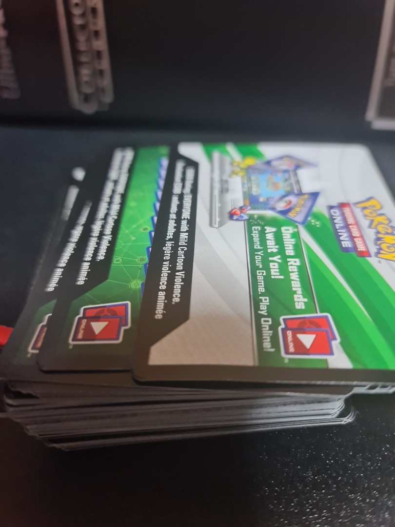 POKEMON TCG CODE CARDS, Hobbies & Toys, Toys & Games on Carousell