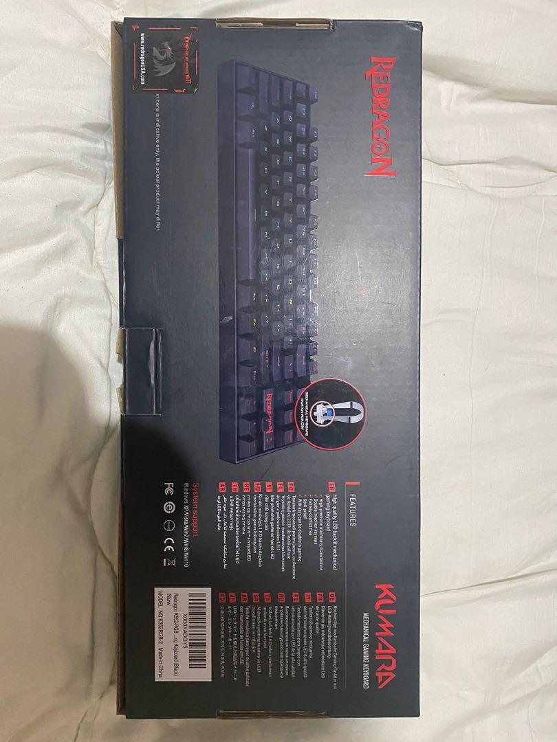 Red Dragon Kumara K552 RGB Backlit Keyboard - Blue Switch, Computers ...