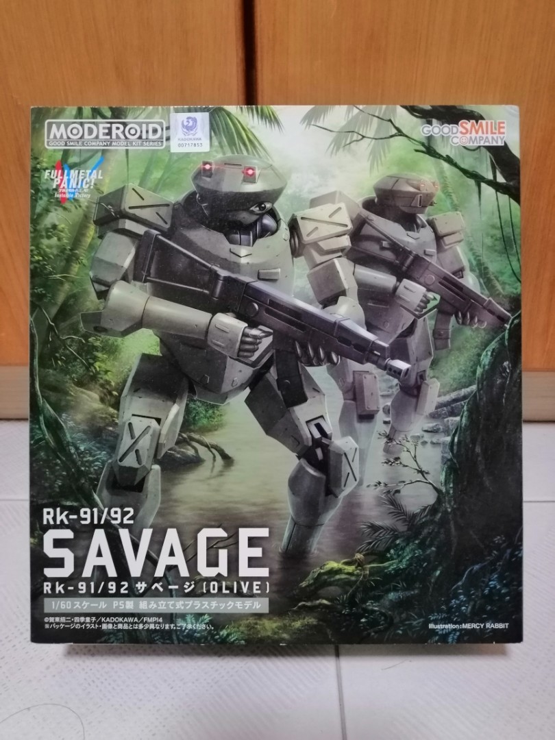 RK-91 /92 Savage (Olive) Full Metal Panic! Moderoid Good Smile Company ...