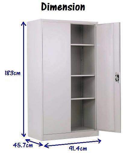 Robustic Office | Home Metal Filing Storage Cabinet with Adjustable ...