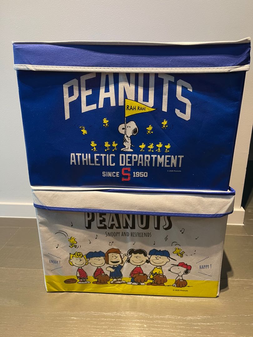 Snoopy Storage Boxes, Furniture & Home Living, Home Improvement ...